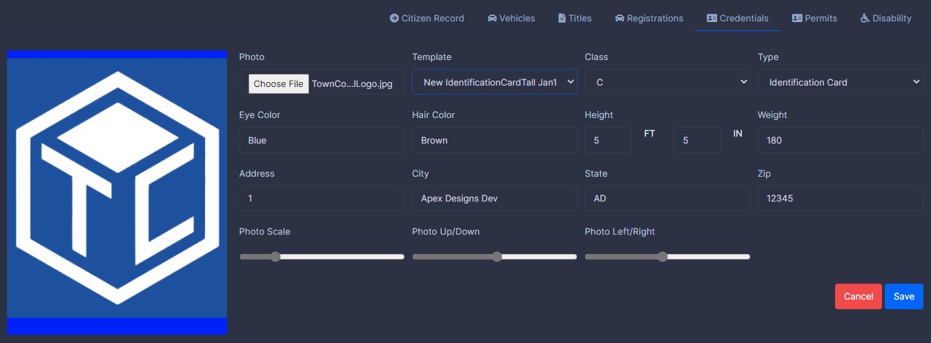 TownControl Citizens | DocFX website